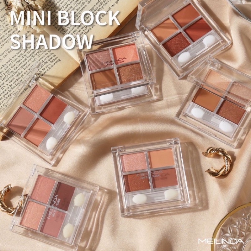 MEILINDA Mini Block Shadow Melinda Eyeshadow | Shopee Malaysia