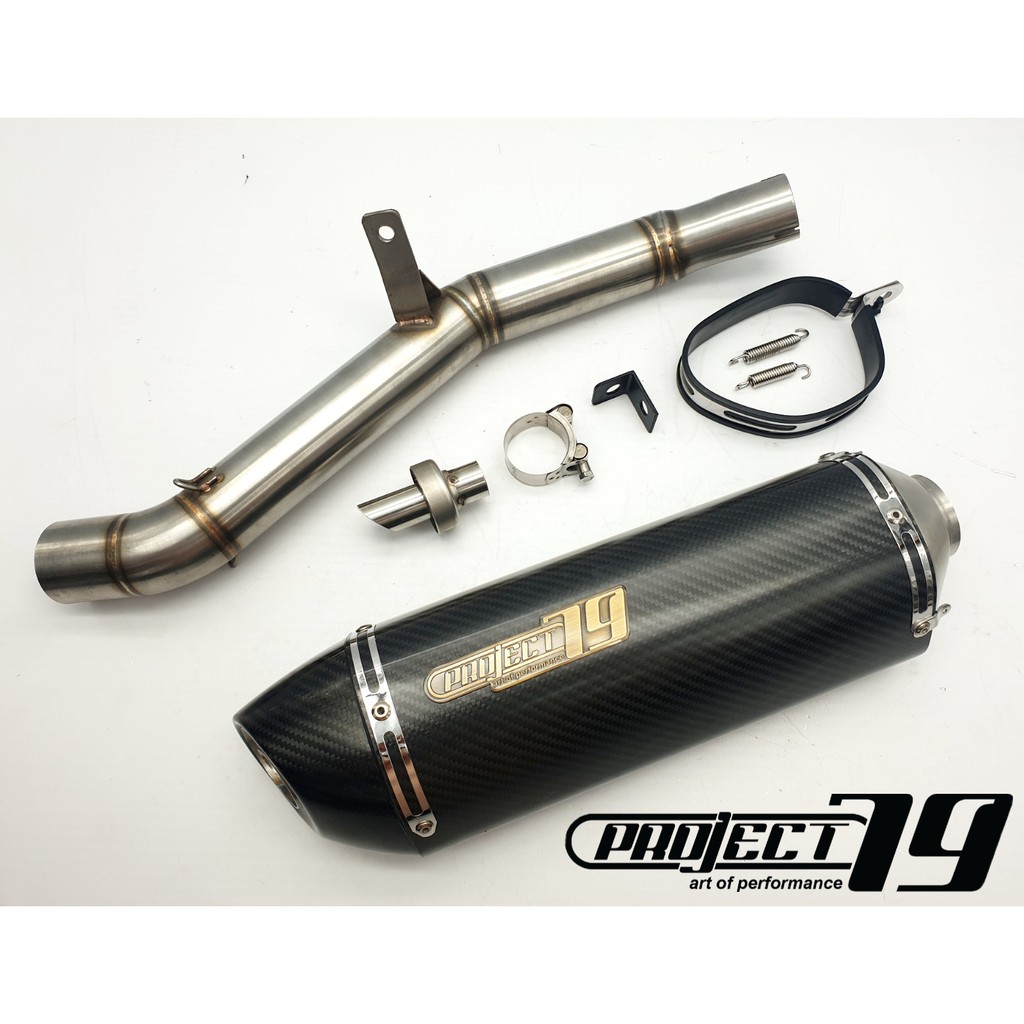 Project79 Exhaust CFMOTO 650MT Slip on Piping Muffler Stainless Steel ...