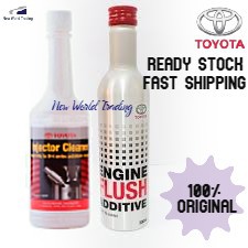 [TOYOTA] Set Engine Flush Gasoline 300ml & Injector Cleaner 182ml ...