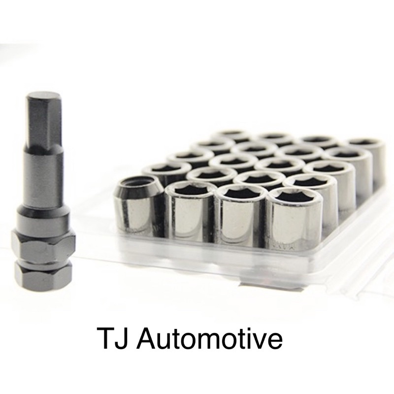 16pcs safety Allen key nut wheel lock nut tyre nut tire nut steel nut ...