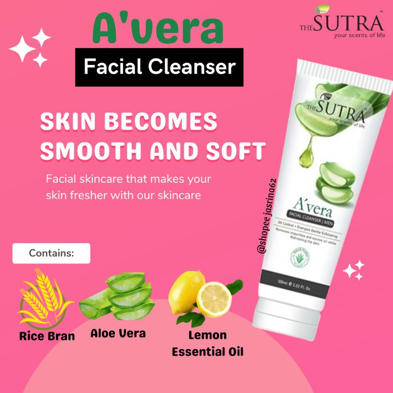 🔥READY STOCK🔥Avera Facial Cleanser |With Rice Microbeads |Oil Control ...