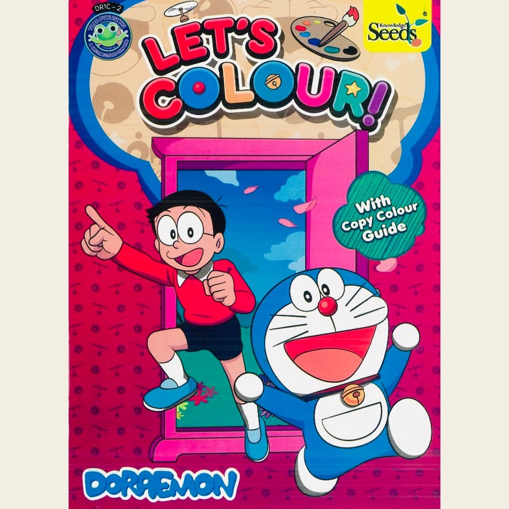 TOAD BOOKS : DORAEMON LET'S COLOUR ( DR1C ) | Shopee Malaysia