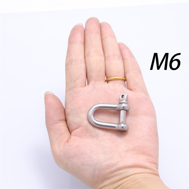 M4 M5 M6 M8 M10 M12 M14 M16 D shackle stainless steel rigging shackle ...