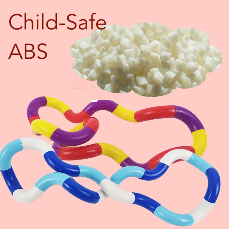 Fidget Tangle Toy 🍭 Shaping Worm Twisting Kids Tiktok Fidget Stress ...