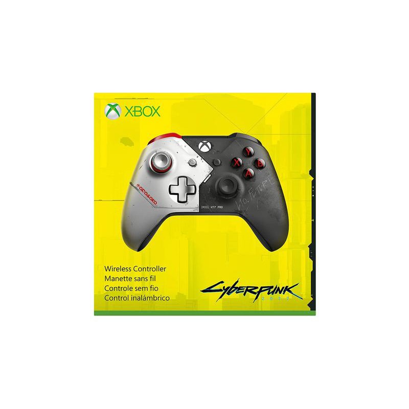 [New] Original Xbox One X Cyberpunk 2077 Controller Limited Edition ...