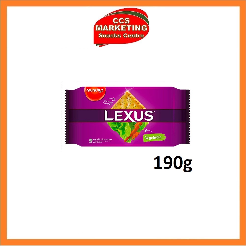 CCS Munchy's Lexus Sandwich Biscuit ( 190g ) | Shopee Malaysia