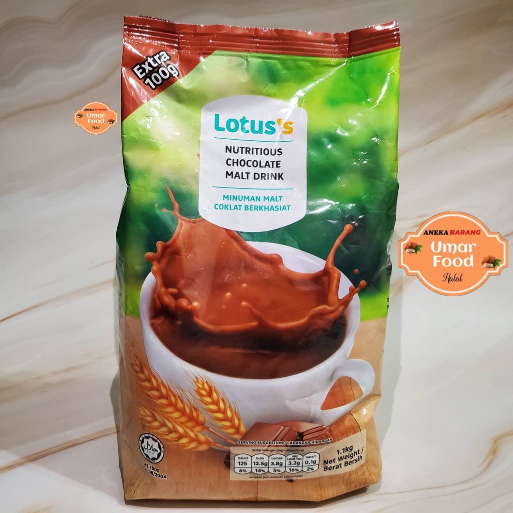 LOTUS'S CHOCOMALT TESCO CHOCOLATE DRINK MALT 1kg | Shopee Malaysia