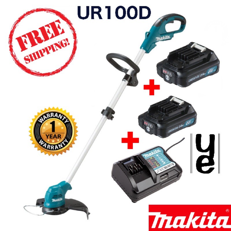 MAKITA UR100 UR100D MAKITA UR100DZ 12V CORDLESS GRASS TRIMMER / BATTERY GRASS CUTTER /BATERI ...