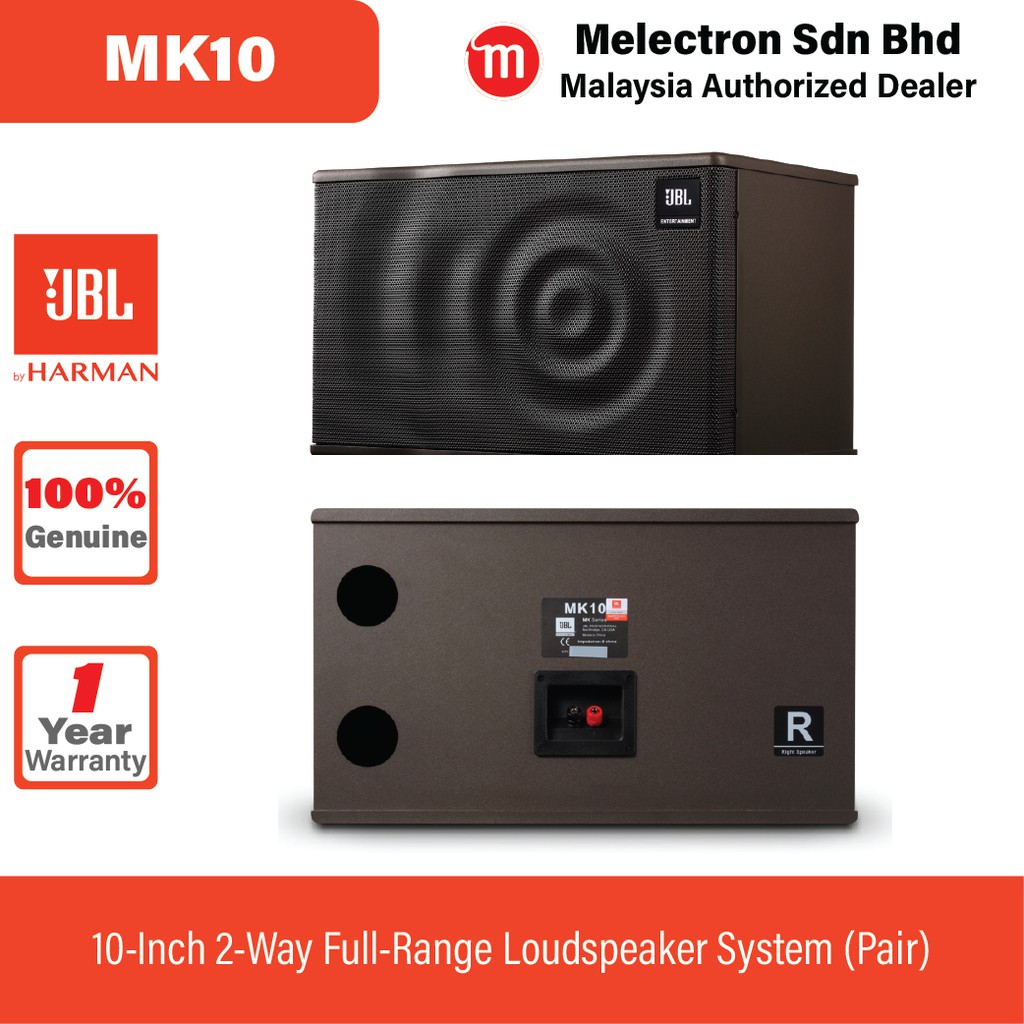 JBL MK10 10-Inch 2-Way Full-Range Loudspeaker System | Shopee Malaysia