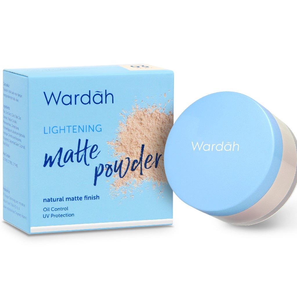 Wardah Lightening Matte Loose Powder 20g (wardah Powder) | Shopee Malaysia