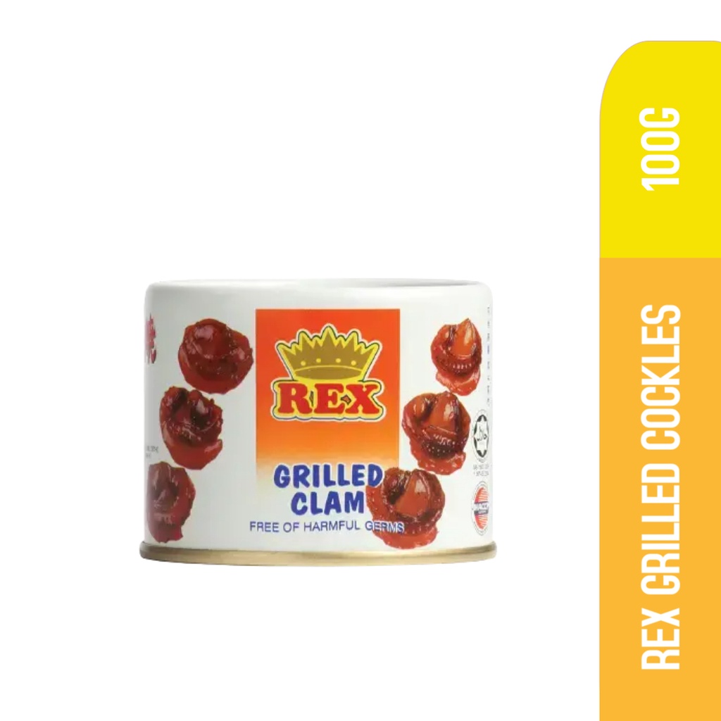 REX GRILLED CLAM 100G [CANNED] 9556505103353 | Shopee Malaysia