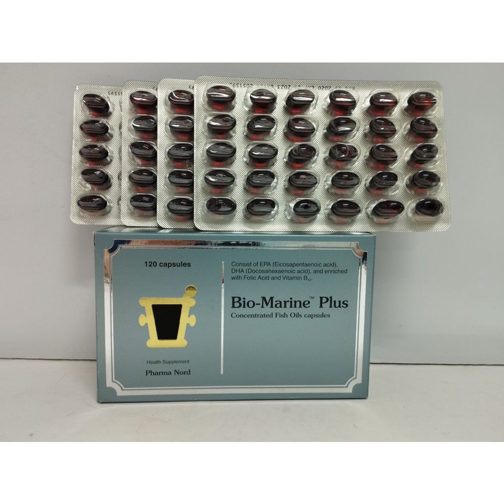 Pharma Nord Bio-Marine Plus 120 Capsules Exp:4/24 | Shopee Malaysia