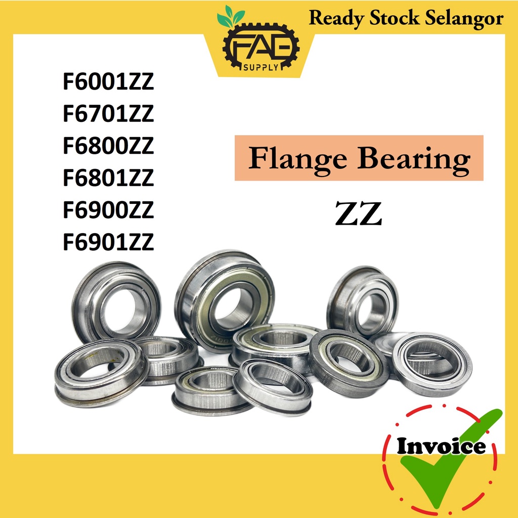 Flange bearing Flanged F6001 F6701 F6800 F6801 F6900 F6901 Z ZZ ...