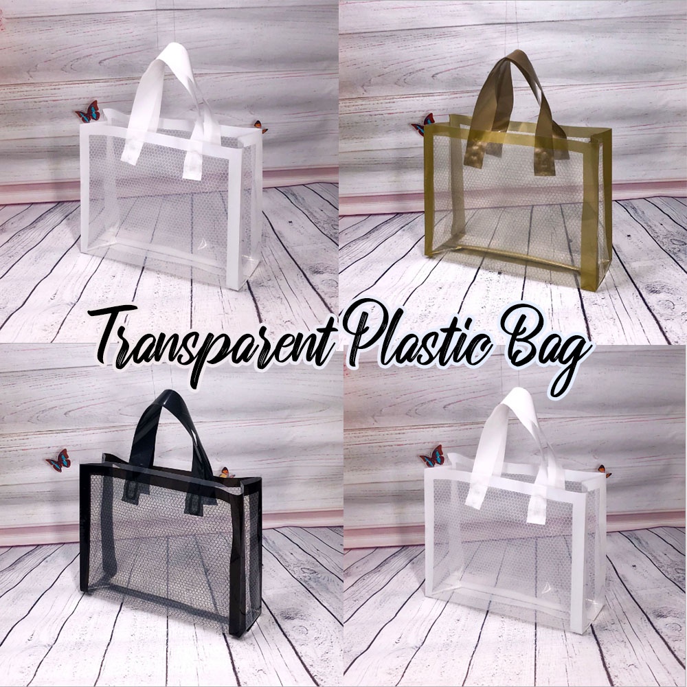 CK Printable Transparent PVC Material Large Bag Carry Shoulder Women ...