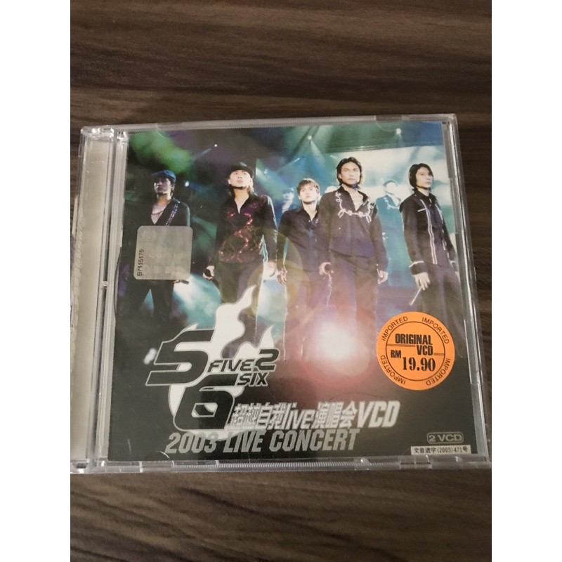 5566 Live Concert 2003 VCD (used) | Shopee Malaysia