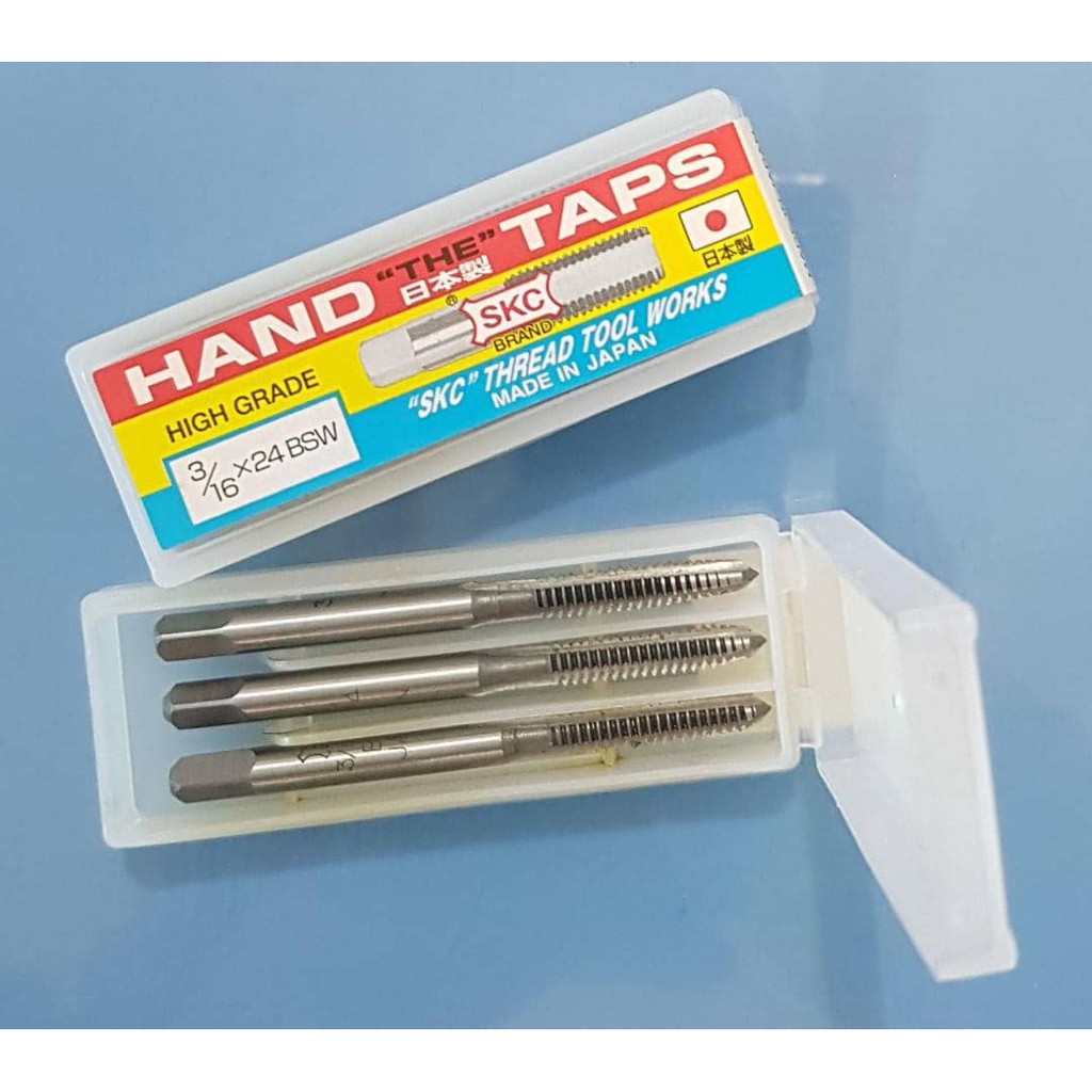SKC METRIX CARBON STEEL HAND TAP ( 3PCS / SET ) M3-M22 | Shopee Malaysia