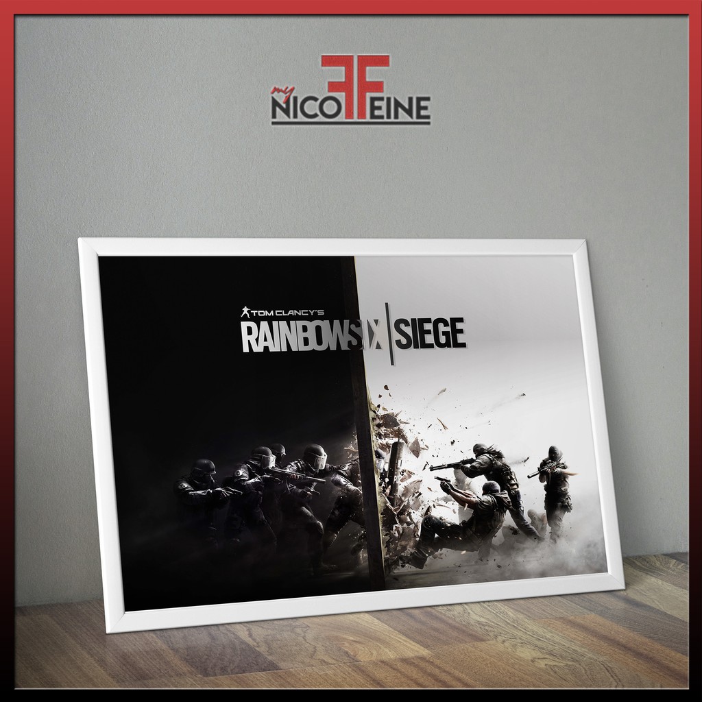 NEW Tom Clancy's Rainbow Six Siege Steam Game Art PS4 PS5 Xbox One ...