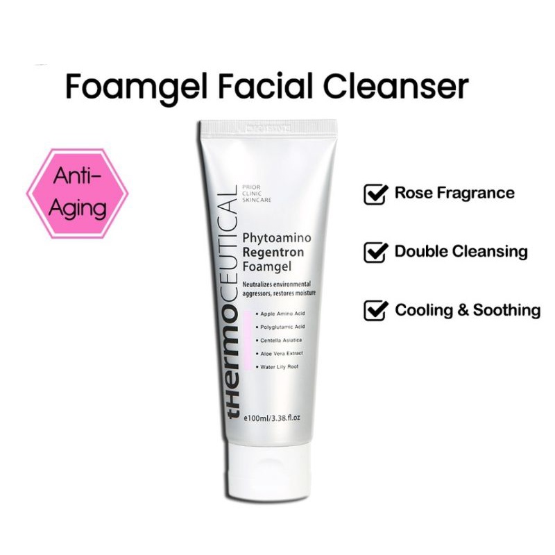 [REGEN CLINIC] Thermoceutical Phytoamino Regentron Foamgel | Shopee ...