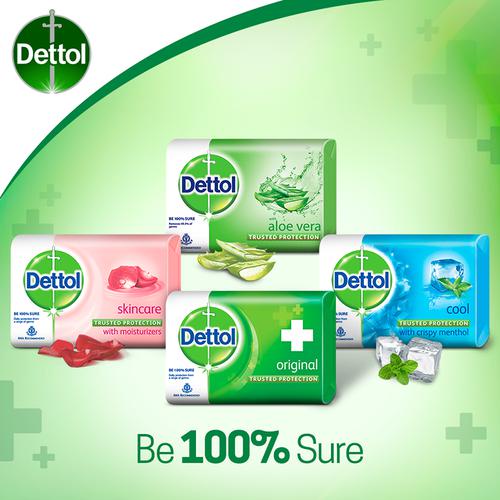 Dettol Bar Soap 3 in 1 - FREE 1 BAR 65g ( Original Bar / Cool Bar ...