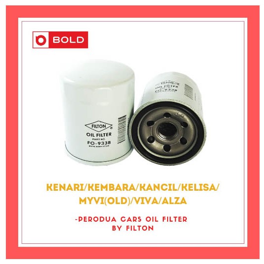 Perodua Engine Oil Filter Kenari / Kembara / Kancil / Kelisa / Myvi(old ...