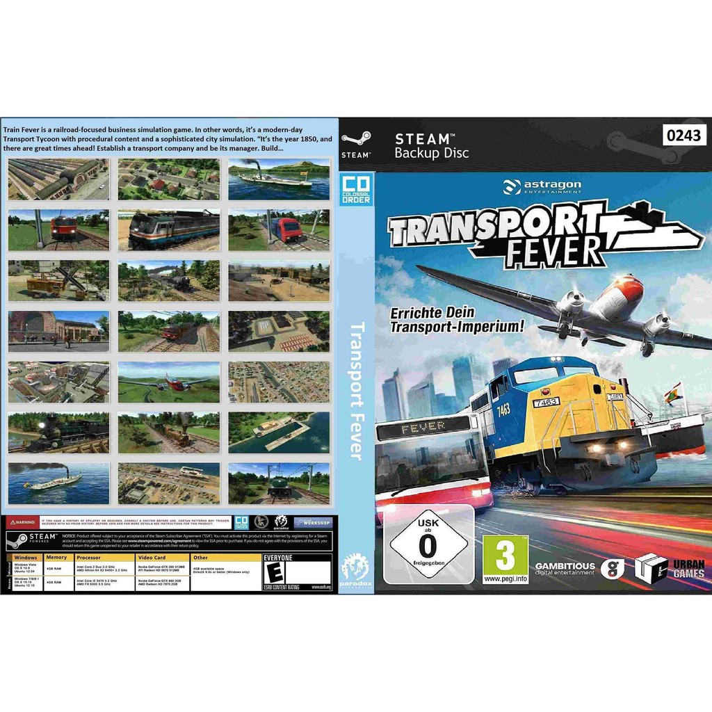 (PC) Transport Fever | Shopee Malaysia