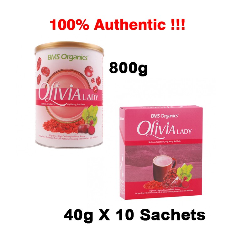 BMS Olivia Lady Oatmilk (800g / 40g X 10 Sachets) | Shopee Malaysia