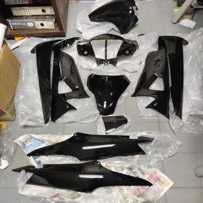 Coverset Cover Set (HLD) Honda Wave100r Wave 100r W100r (No Disc) (Disc ...