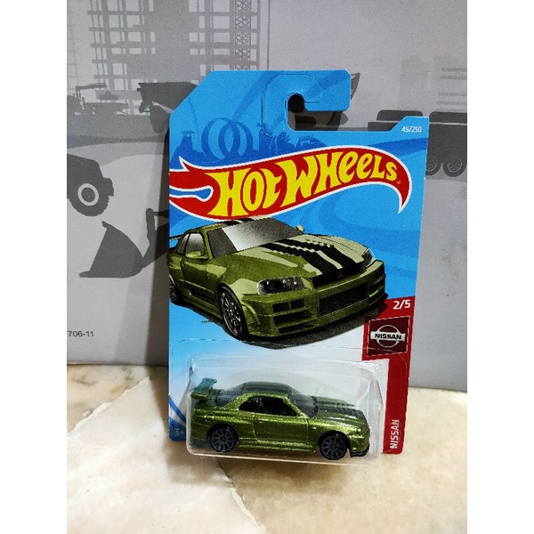 hotwheels Nissan skyline gtr r34 | Shopee Malaysia