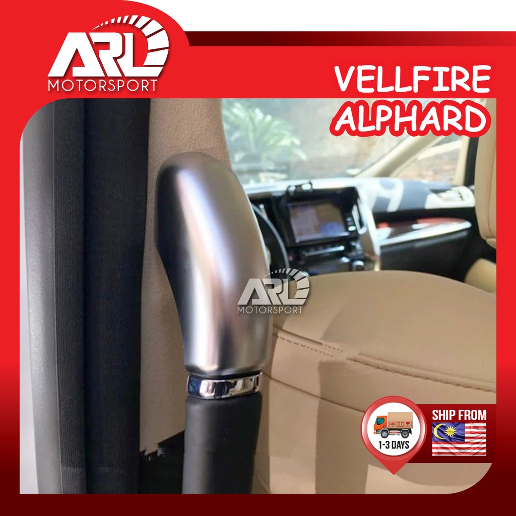 Toyota Alphard Vellfire Door Holding Handle Silver Cover For 2015-2023 ...