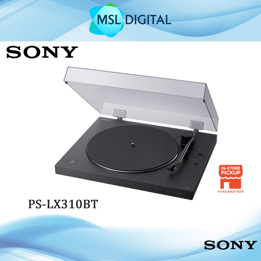 Sony Turntable With Bluetooth Connectivity PS-LX310BT | Shopee Malaysia