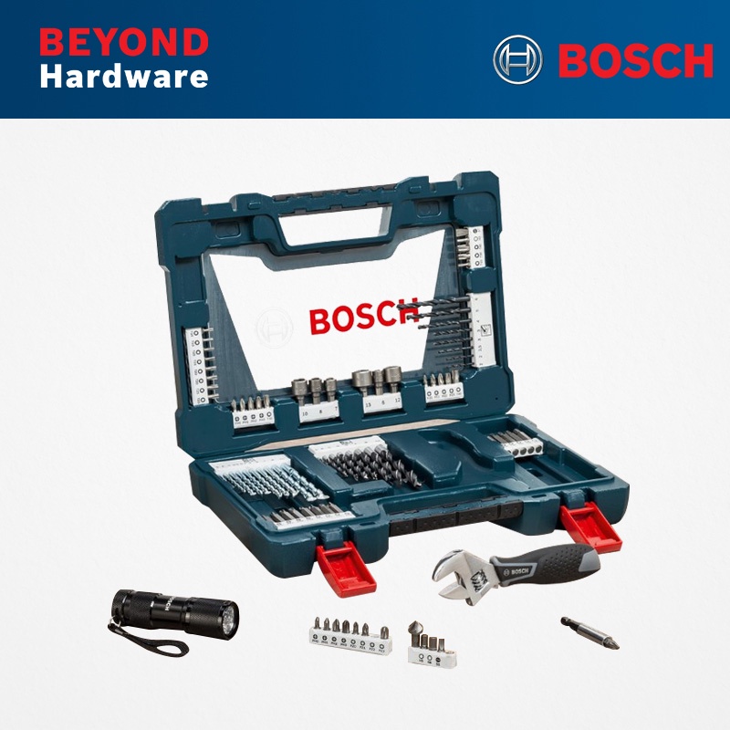 BOSCH 83pcs V-line Drills Screwdriver Bits Set - 2607017403 | Shopee ...