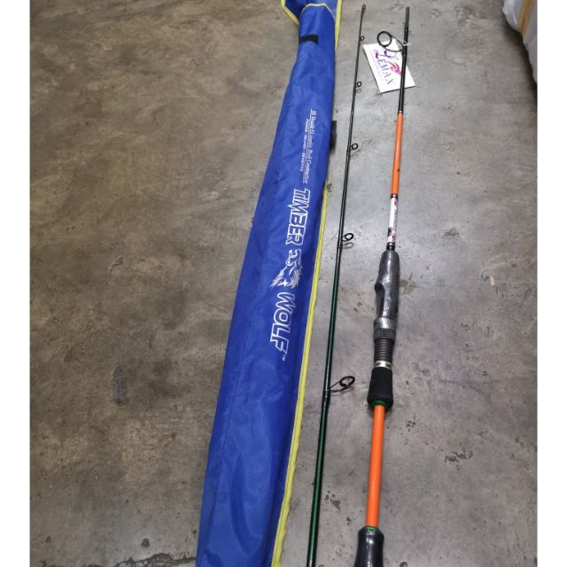 LEMAX TIMBER WOLF SPINNING ROD | Shopee Malaysia