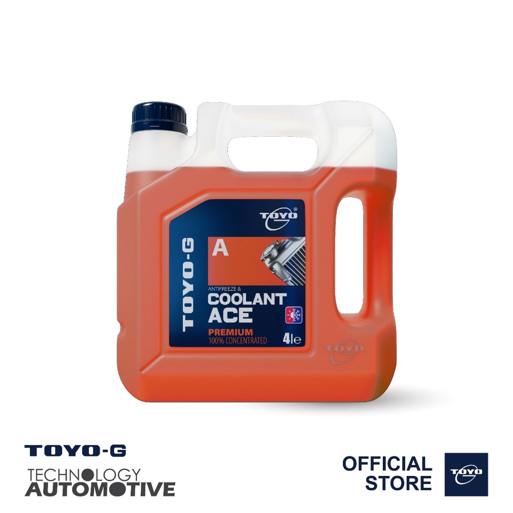 TOYO-G Coolant Ace 100% Concentrate (4L) | Shopee Malaysia