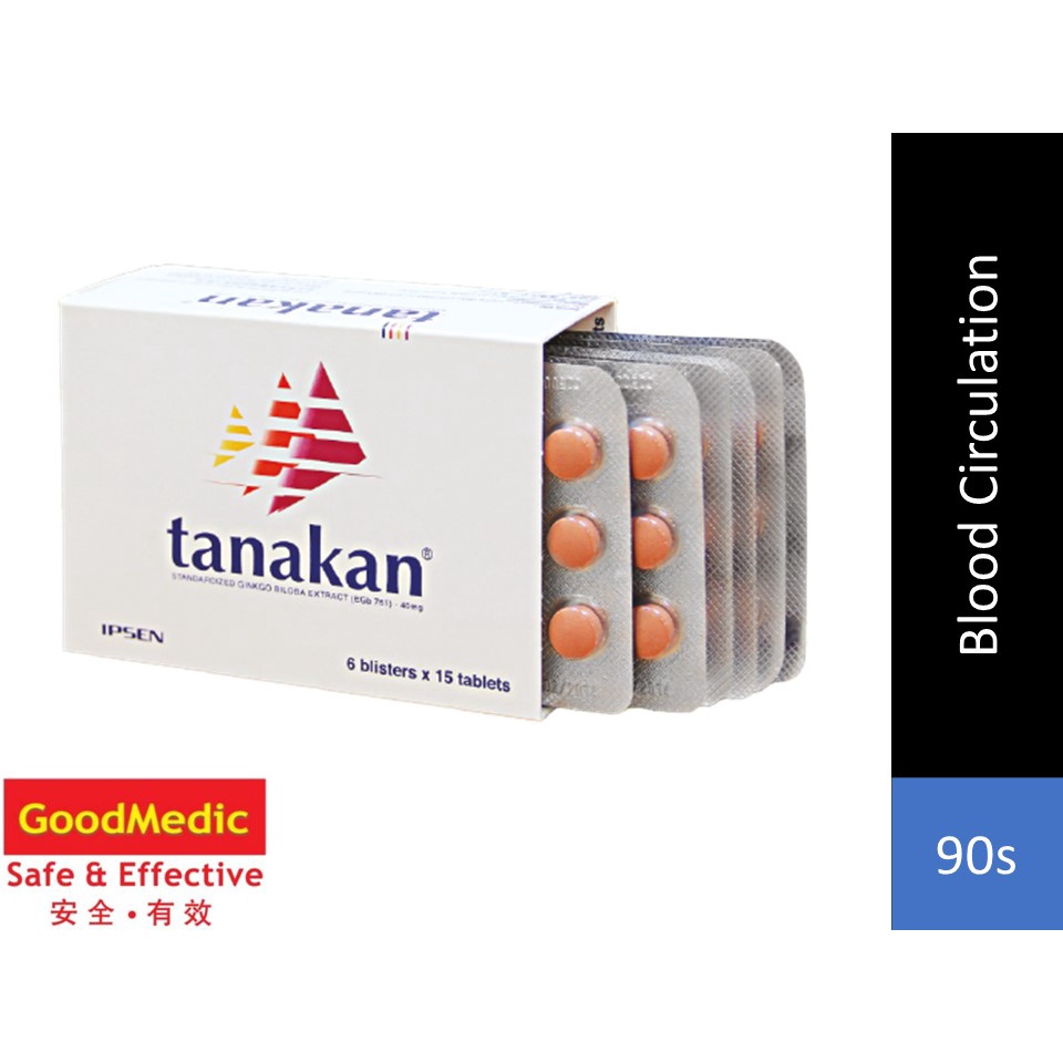 Tanakan 40mg (15s/90s) | Shopee Malaysia