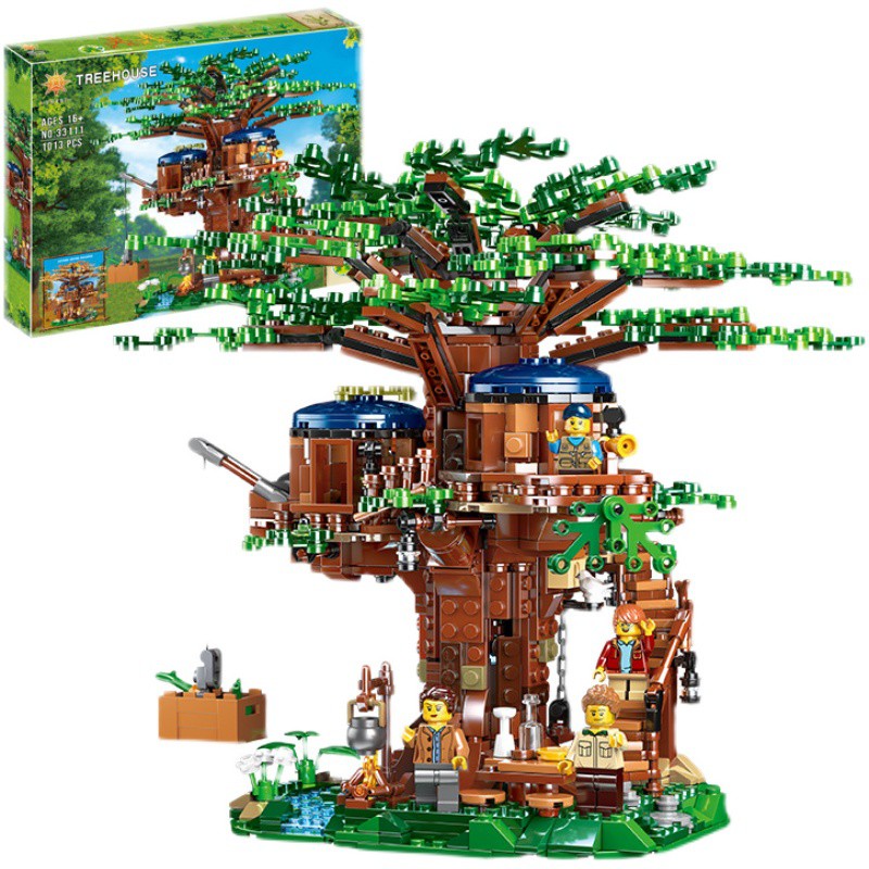 YUNRI IDEAL 33111 - MINI TREE HOUSE BUILDING BLOCKS | Shopee Malaysia YUNRI IDEAL 33111 - MINI TREE HOUSE BUILDING BLOCKS | Shopee Malaysia