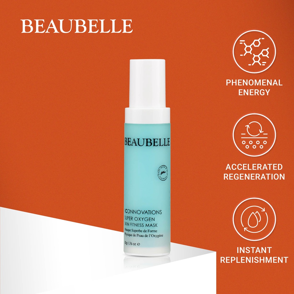 BEAUBELLE Super Oxygen Skin Fitness Mask Oxygen Face Mask/Sleeping Mask ...
