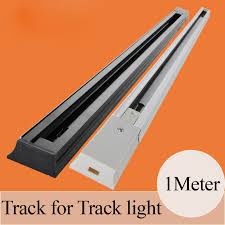 1 METER TRACK LIGHT TRAIL TRACK WHITE/BLACK | Shopee Malaysia