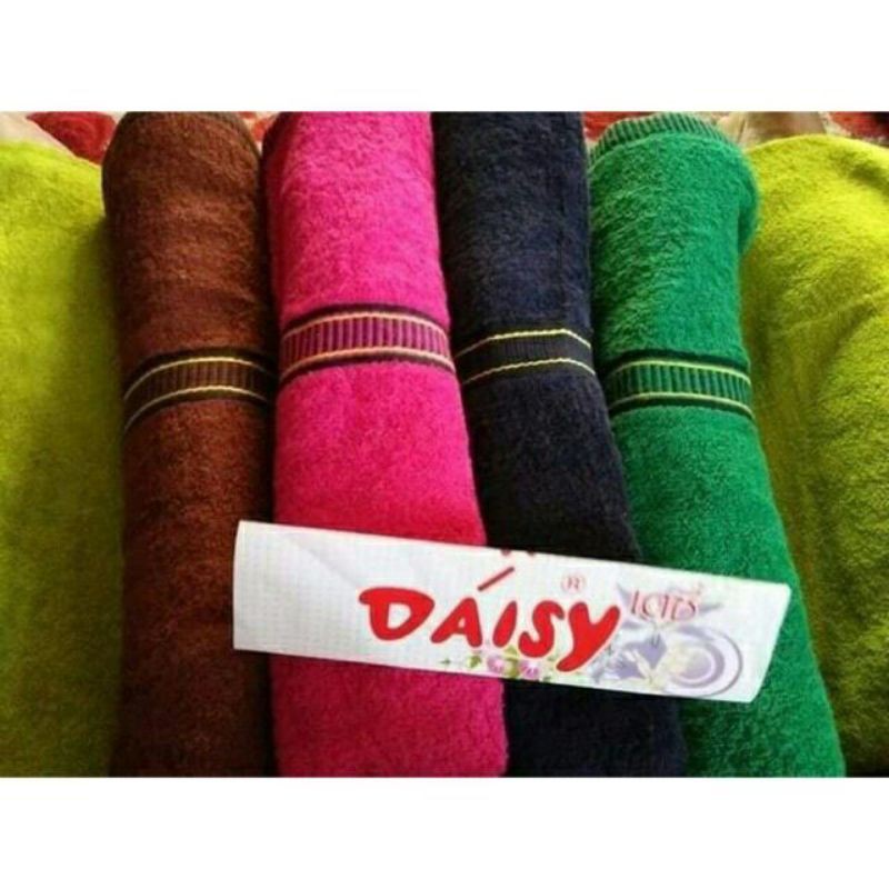 Tuala Dewasa Daisy serap air cotton 💯 size dewasa dan kanak-kanak ...