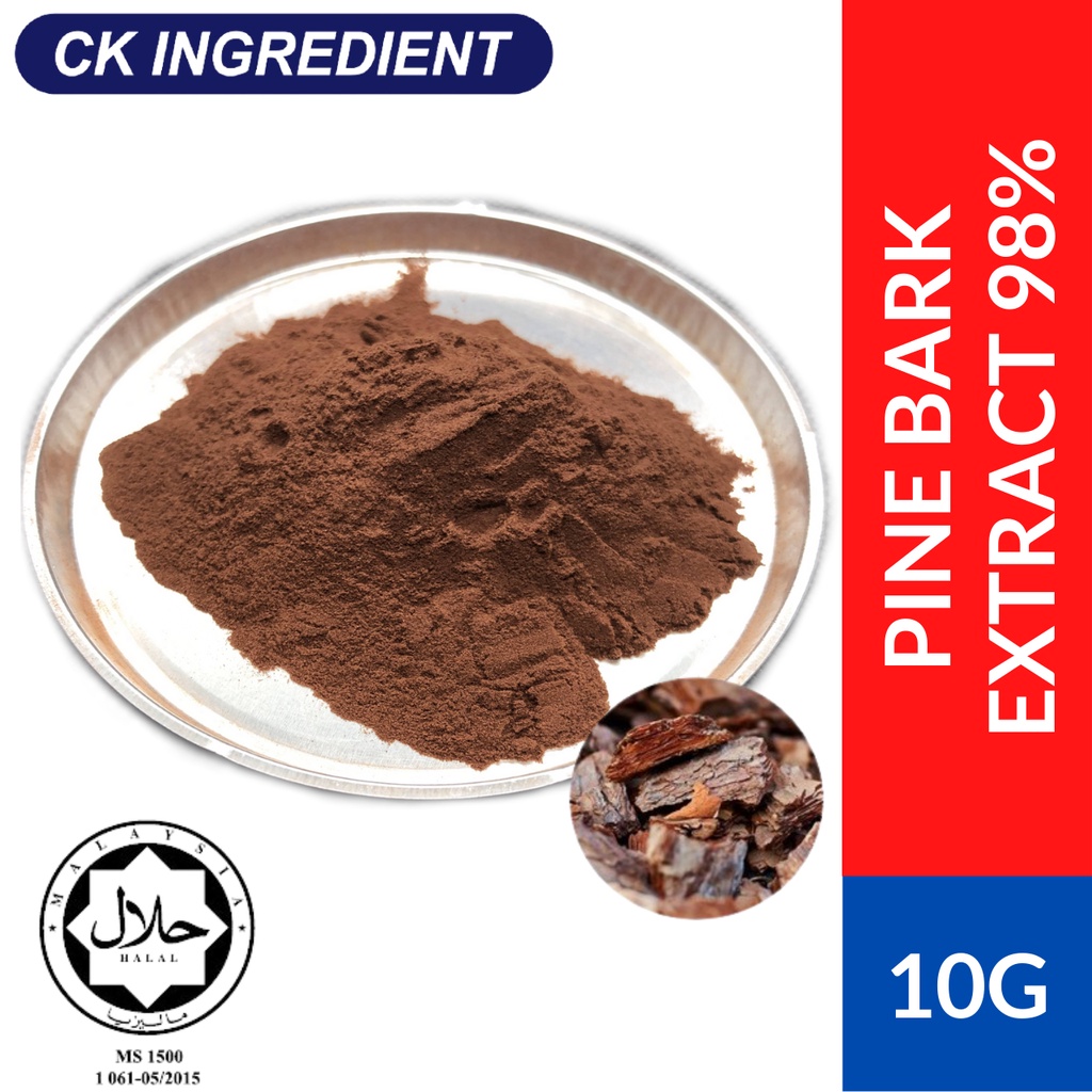 (Halal) Pine Bark Extract 98% Proanthocyanidin - Ekstrak Pine Bark ...