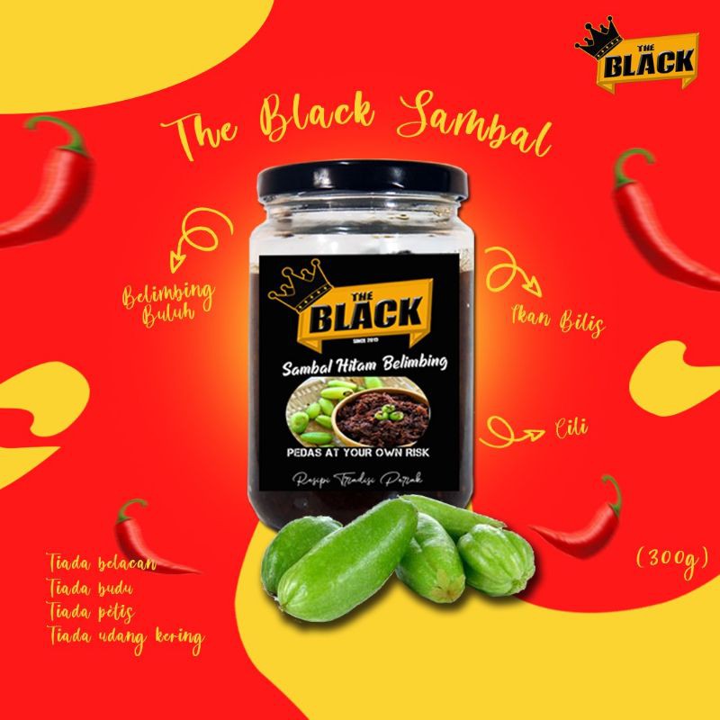 The Black Sambal / Sambal Hitam Belimbing | Shopee Malaysia