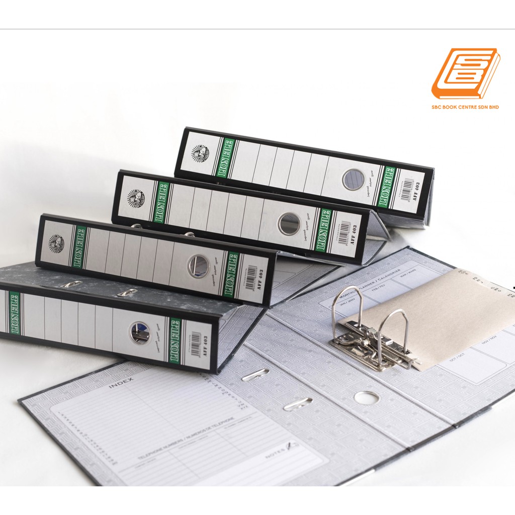 Lion File Lever Arch File F4 3 inch | Shopee Malaysia