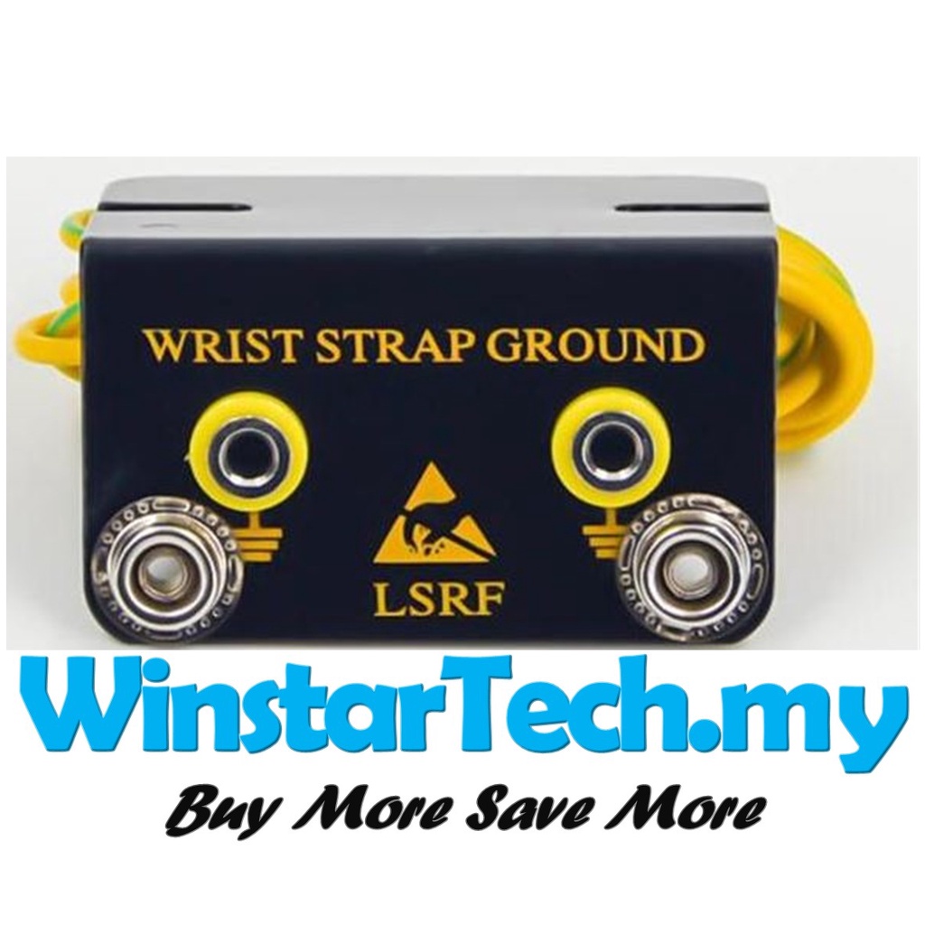 LEKO ESD Anti-static Wrist Strap (Adjustable) / PVC Grounding Wire / L ...