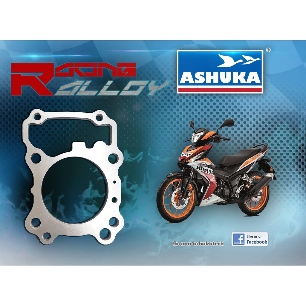 HONDA RS150 ASHUKA BLOCK GASKET ALLOY - 0.2MM >>> 15MM | Shopee Malaysia