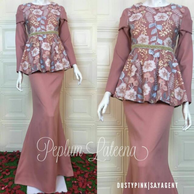 👗 SALE!!! PEPLUM LATEENA SIZES *S,M&XL | Shopee Malaysia