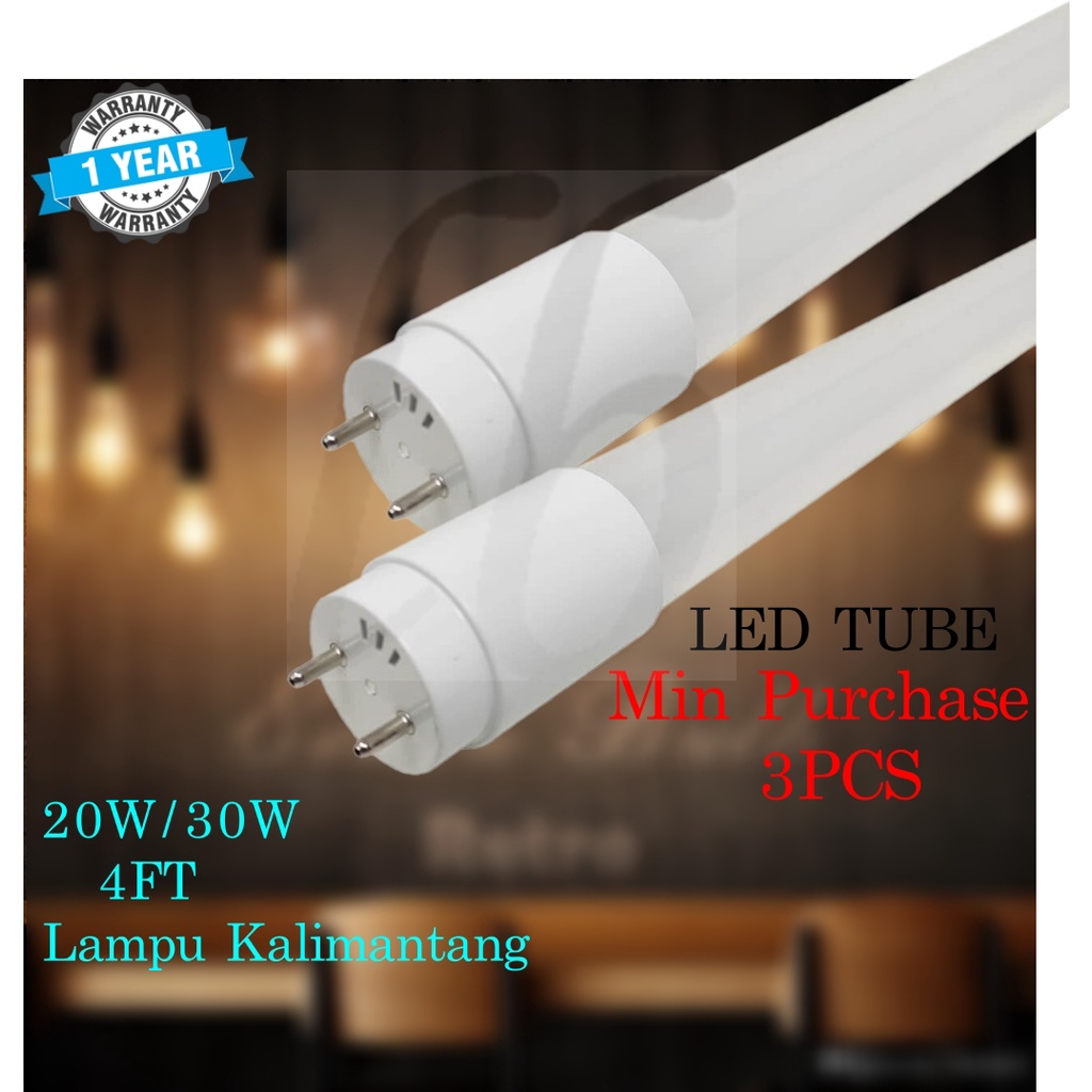 4FT/ 30W / 40W /60W T8 LED Tube Lampu Kalimantang Rumah LED Lampu Panjang Tube Lampu LED Lampu ...