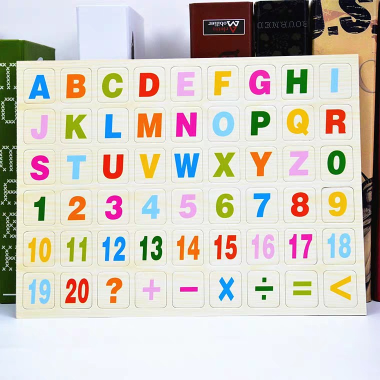 ALPHABET SYMBOLS NUMBERS MATH BOARD MAGNETS | Shopee Malaysia