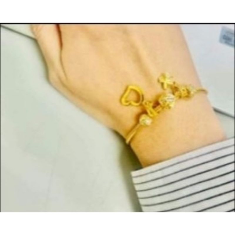 PANDORA RANTAI TANGAN 💯PERSIS EMAS TULEN | Shopee Malaysia