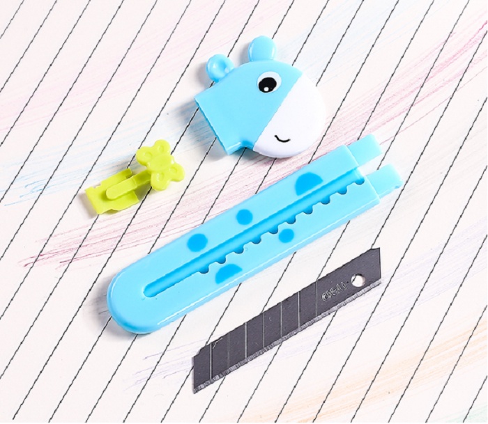 Creative Cartoon Giraffe Blade Mini Paper Envelope Cutter Student ...