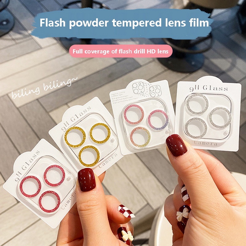 Glossy Camera Lens Protector Film For iPhone 15 14 13 12 11 Pro Max ...