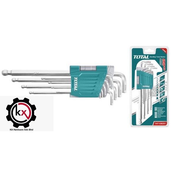 TOTAL BALL POINT HEX KEY | Shopee Malaysia